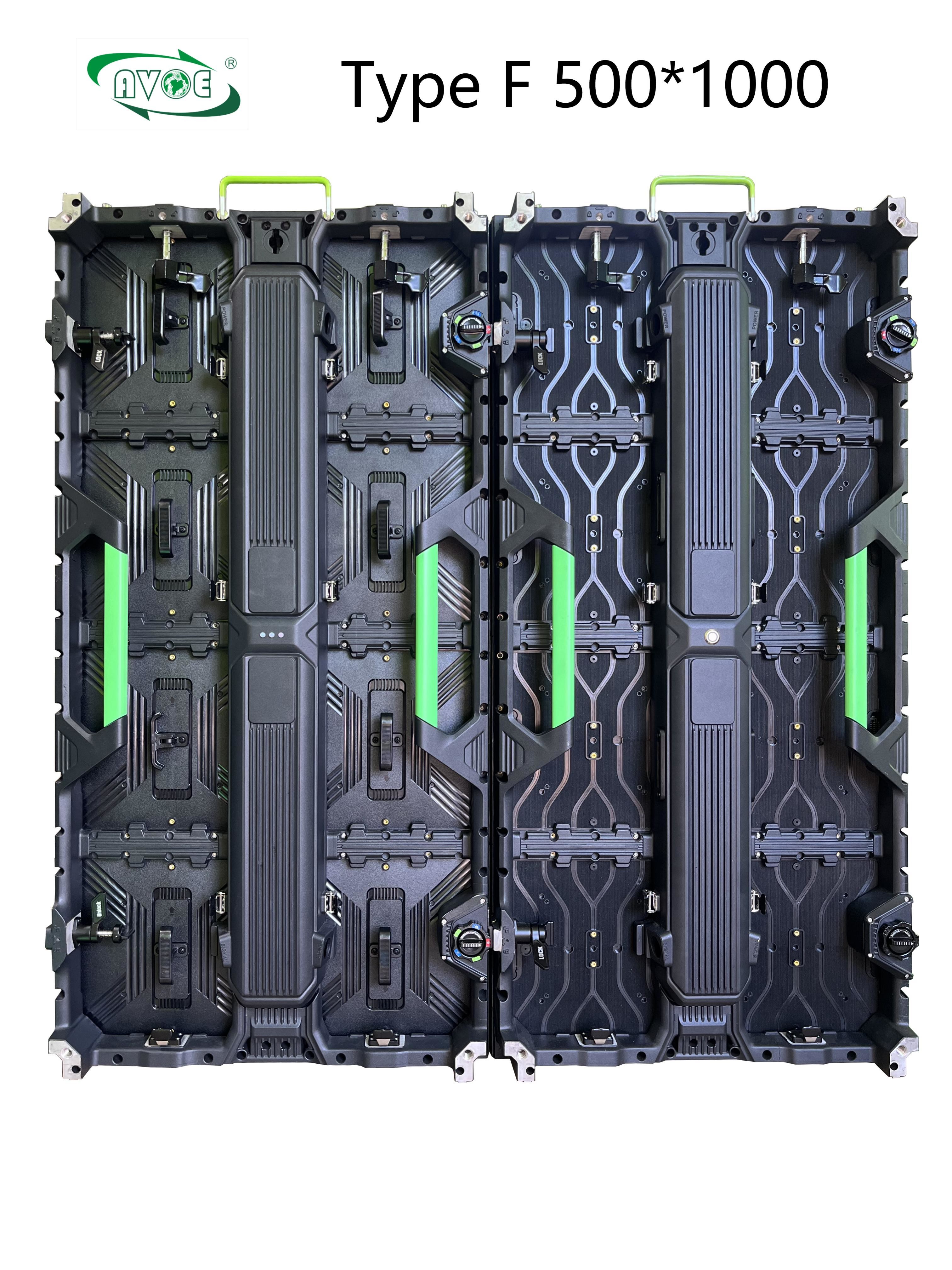 IP65 P3.91 Stage Rental LED Display Panel Multiple Curve Cabinet