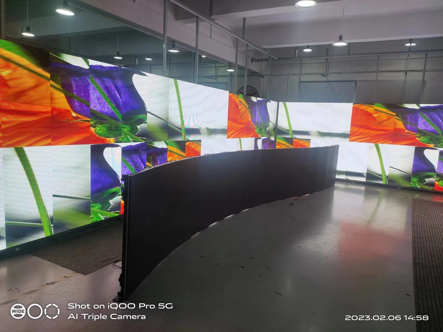 3840Hz 4K outdoor rental led screen Type F Multiple Curve Cabinet