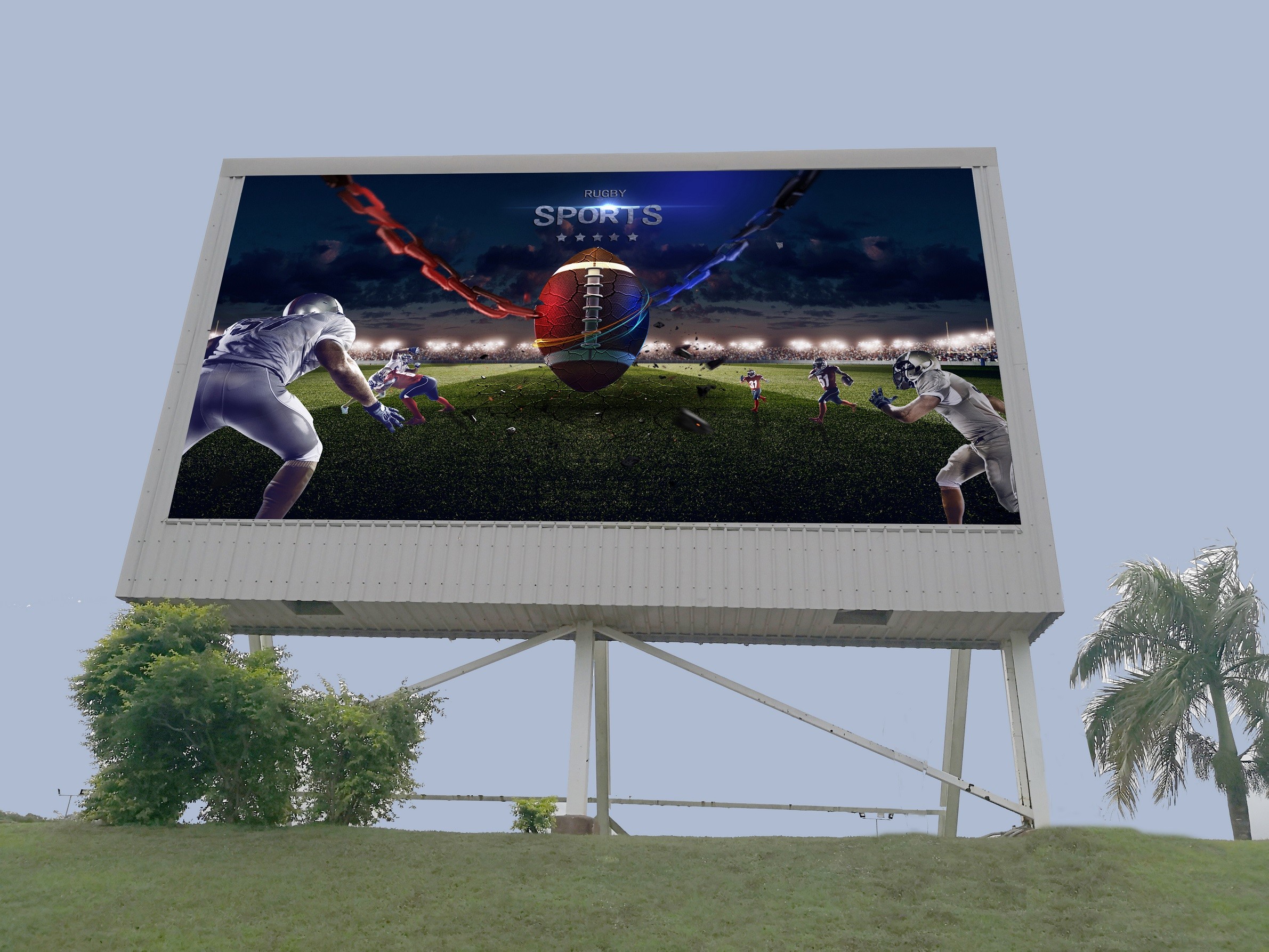 IP65 Waterproof P5 Stadium LED Screens For All Weather Condition ...