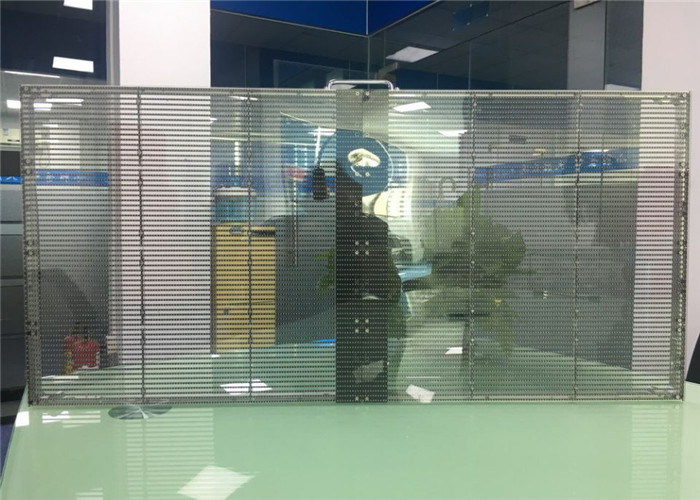 Vivid Colors See Through Led Screens P3.91-7.82 Transparentt digital ...