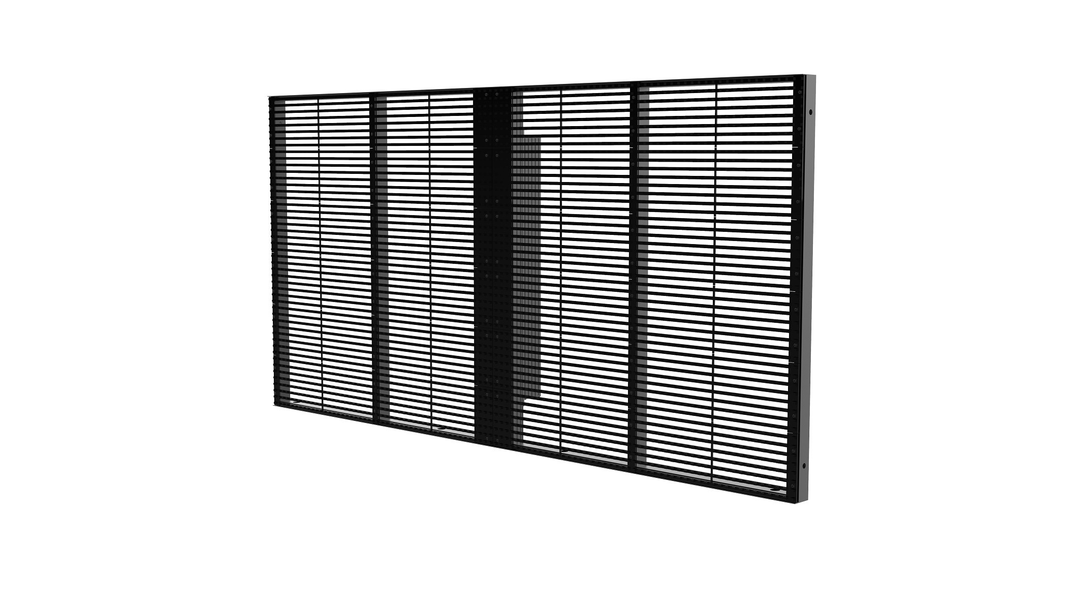 LED window display signs transparent led curtain display Shopping ...